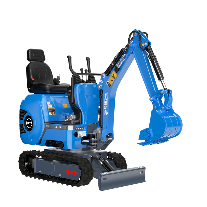 Minigraver Rippa R06 ECO (747kg)- 2 års garanti - Kubota motor – Rippa ...
