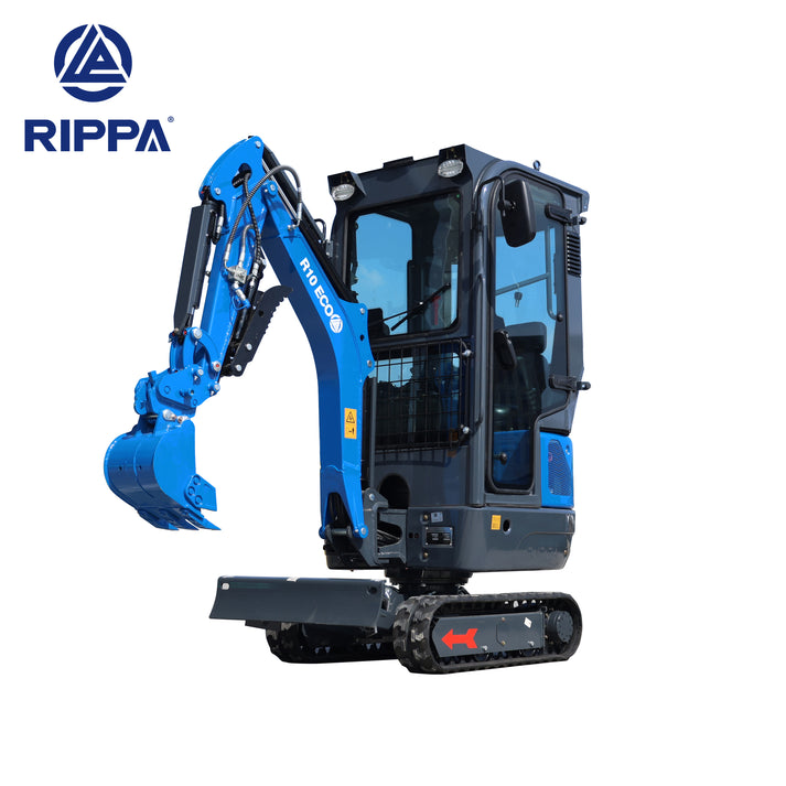 Minigraver Rippa R10-6 ECO med kabine – Rippa Danmark